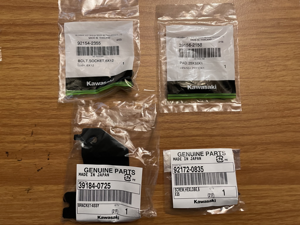 OEM Helmet Lock Assembly | Ninja 400 Riders Forum